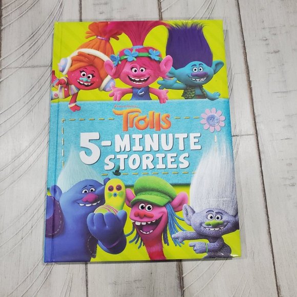 Dreamworks | Other | Dreamworks Trolls 5minute Stories Hardcover Book ...